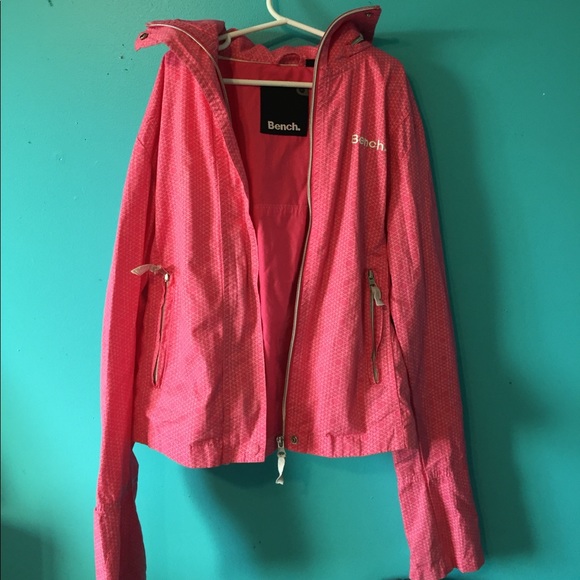 Bench | Jackets & Coats | Pinkwhite Medium Sized Bench Jacket | Poshmark